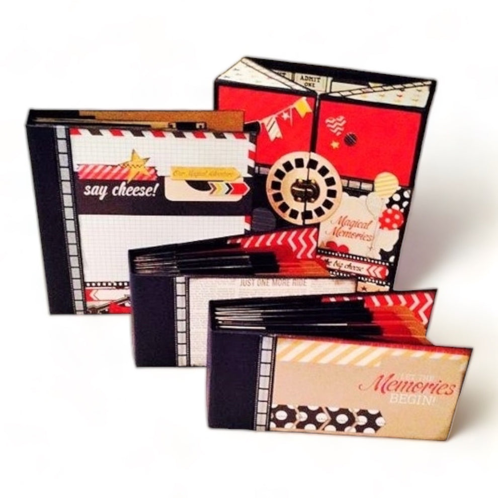 Harry & David Box with 3 Mini Scrapbooks – Paper Phenomenon
