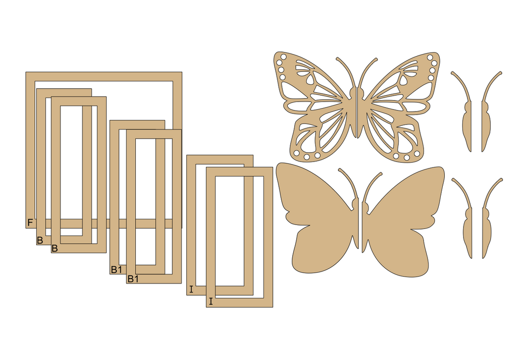 Pre-Cut Chipboard Shapes – Paper Phenomenon